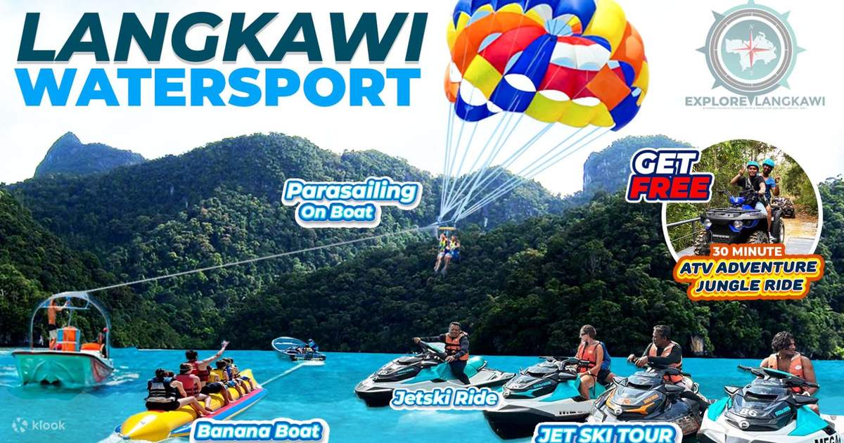 Langkawi Watersport Adventure Ticket - Klook Malaysia